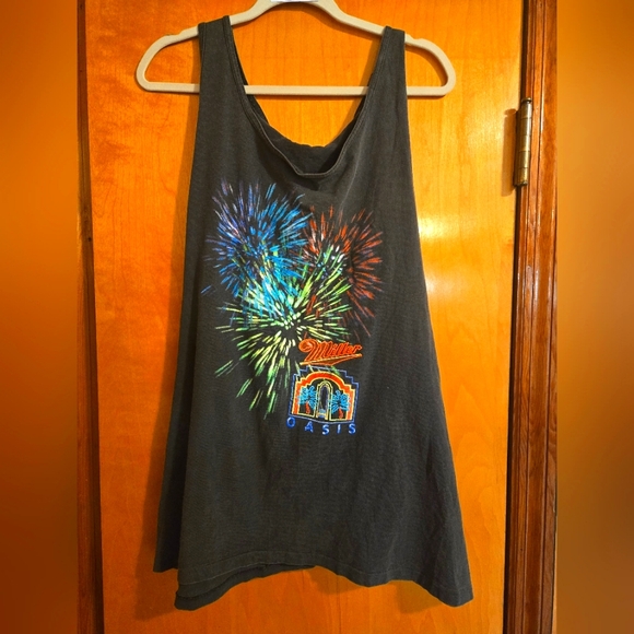 Vintage | Shirts | 8s Milwaukee Summerfest Miller Beer Jazz Oasis Tank ...